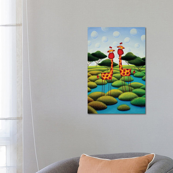 Isabelle & Max The Perfect Date by Gabriela Elgaafary - Wrapped Canvas Painting | Wayfair.co.uk